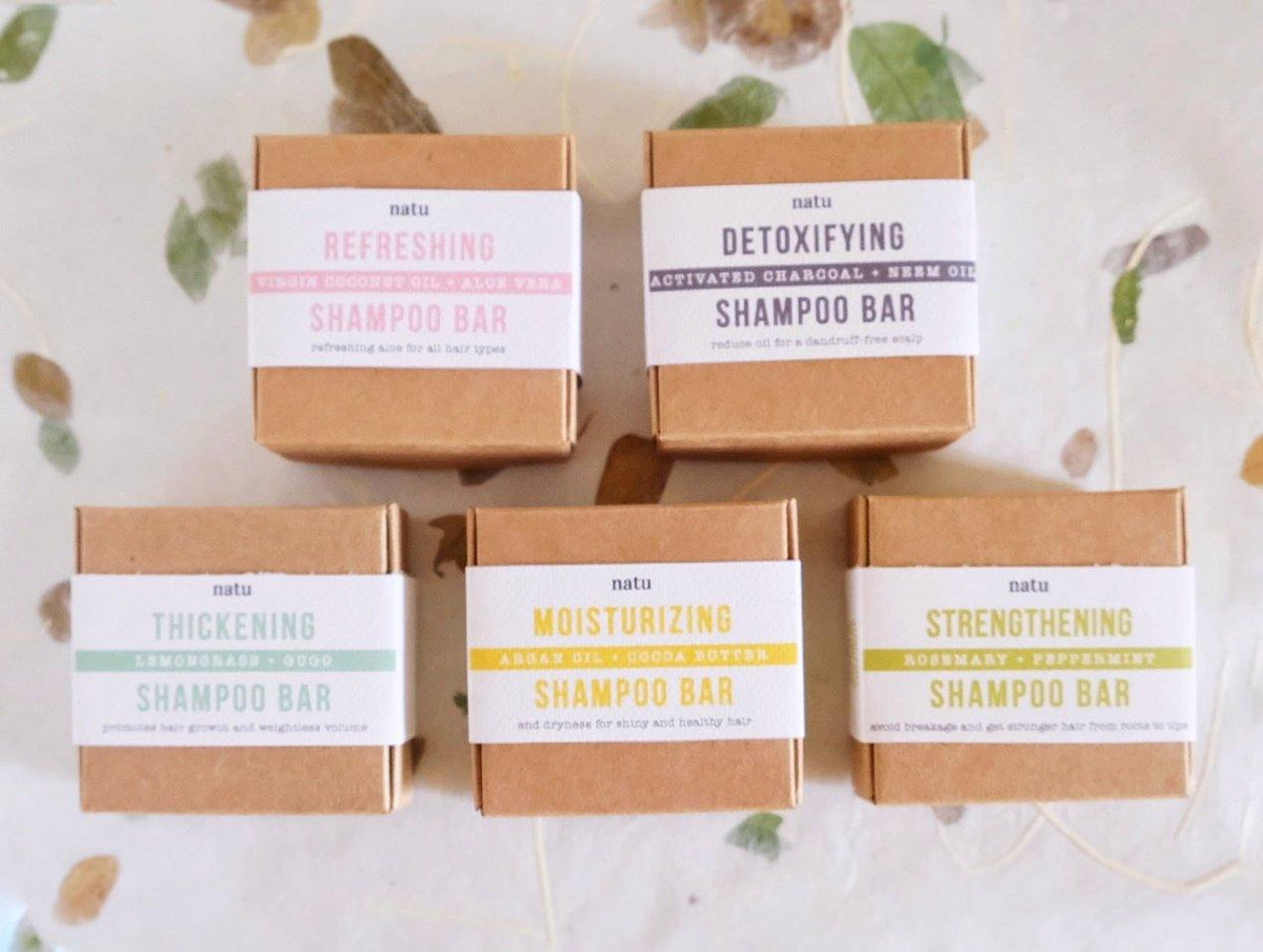 NATU Handcraft Studio Strengthening Shampoo Bar - Rosemary & Mint ...